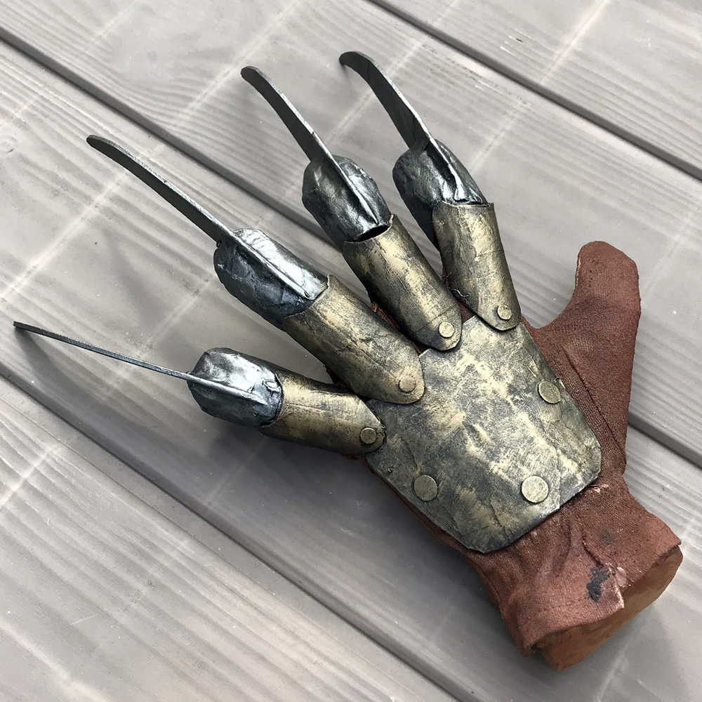 Diy Freddy Krueger Glove Template