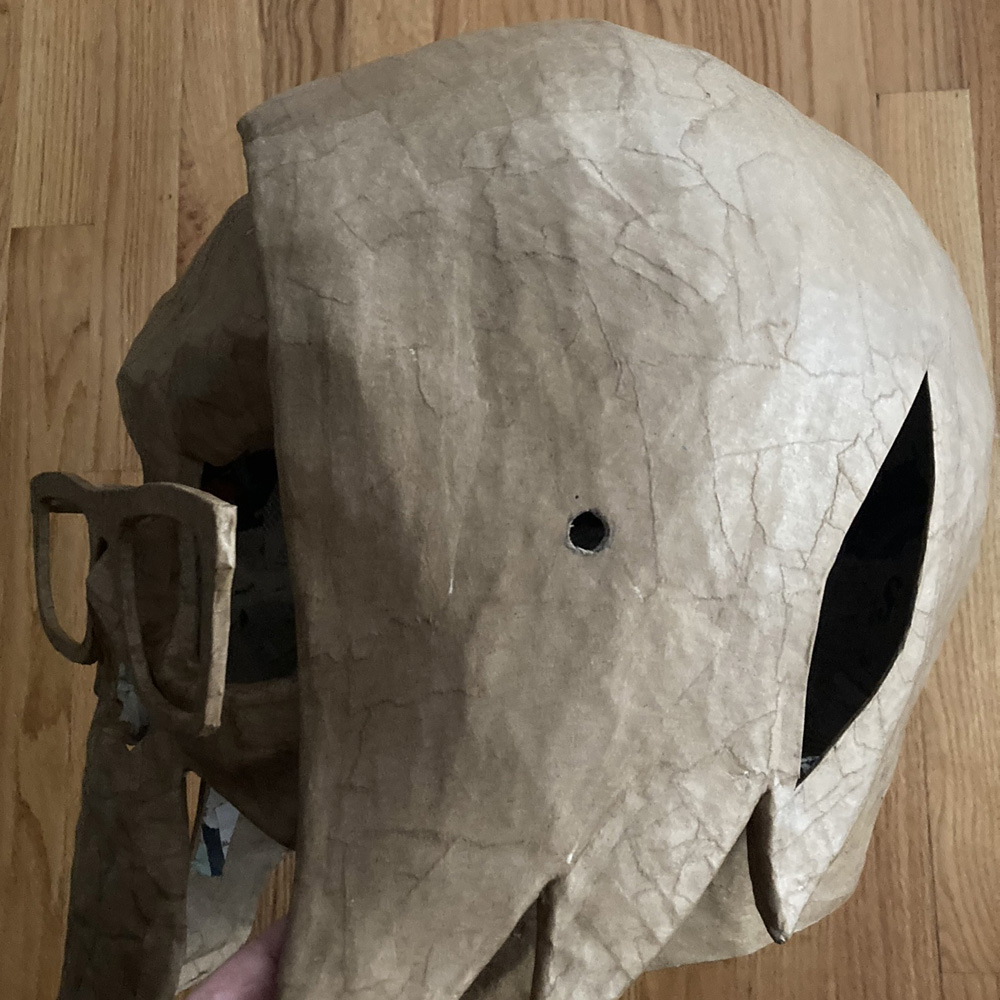 Paper Mache Elephant Mask